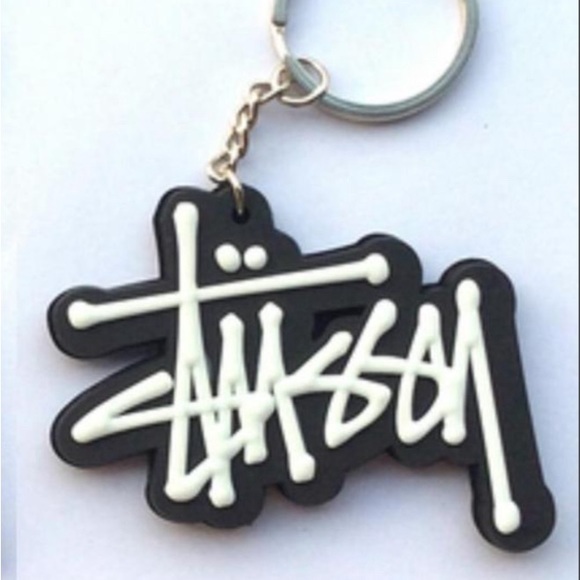 Stussy | Accessories | Stssy Logo Keychain Lanyard Stssy Keychain Ring ...